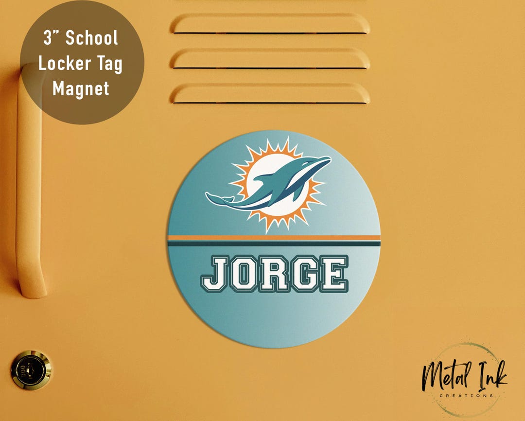 School Locker Magnet Locker Name Tag Personalized Magnet Custom Magnet ...