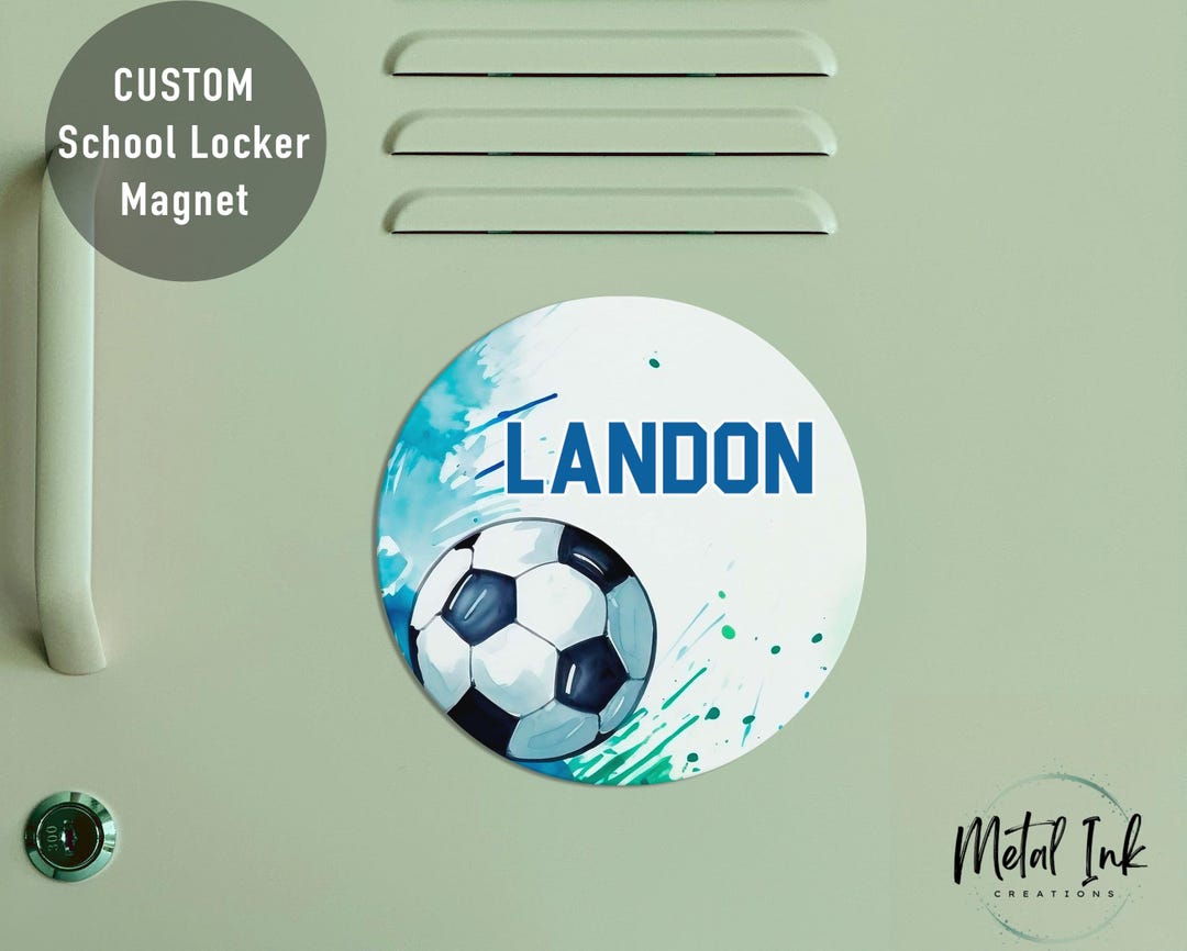 School Locker Magnet | Locker Name Magnet | Personalized Name Magnet ...