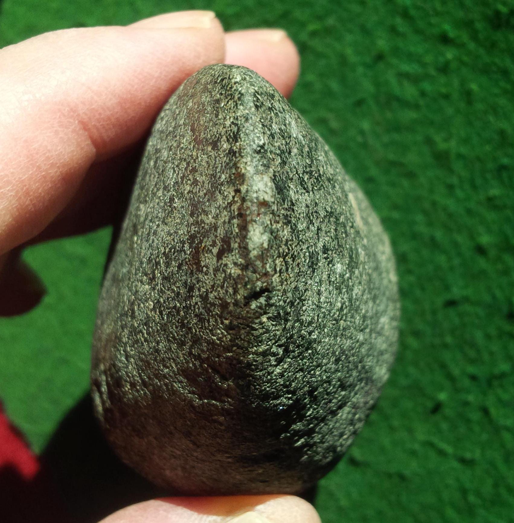 3.5" FULL GROOVED AXE Authentic Indian Artifact From a Jefferson Co ...