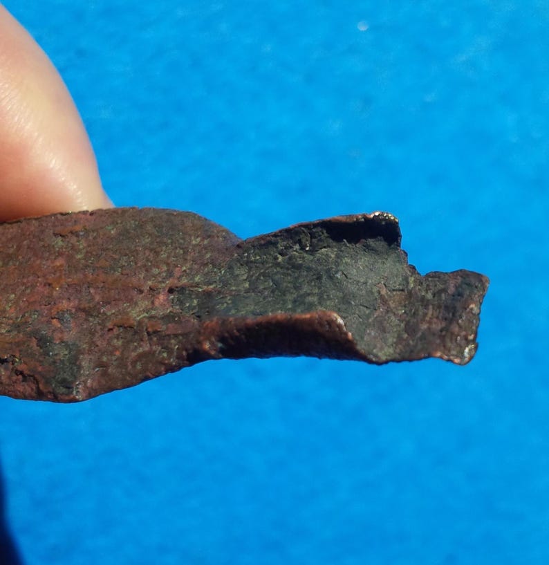 3-5/16" OLD COPPER CULTURE Spear Point Wisconsin Arrowhead 8000-3000 B ...