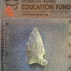 1-1/4" Paleo Hardaway Side Notched AUTHENTIC PENNSYLVANIA ARROWHEAD ...