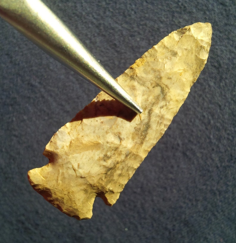 2 5 8 Kirk Corner Notched Ohio Arrowhead Authentic Indian Artifact