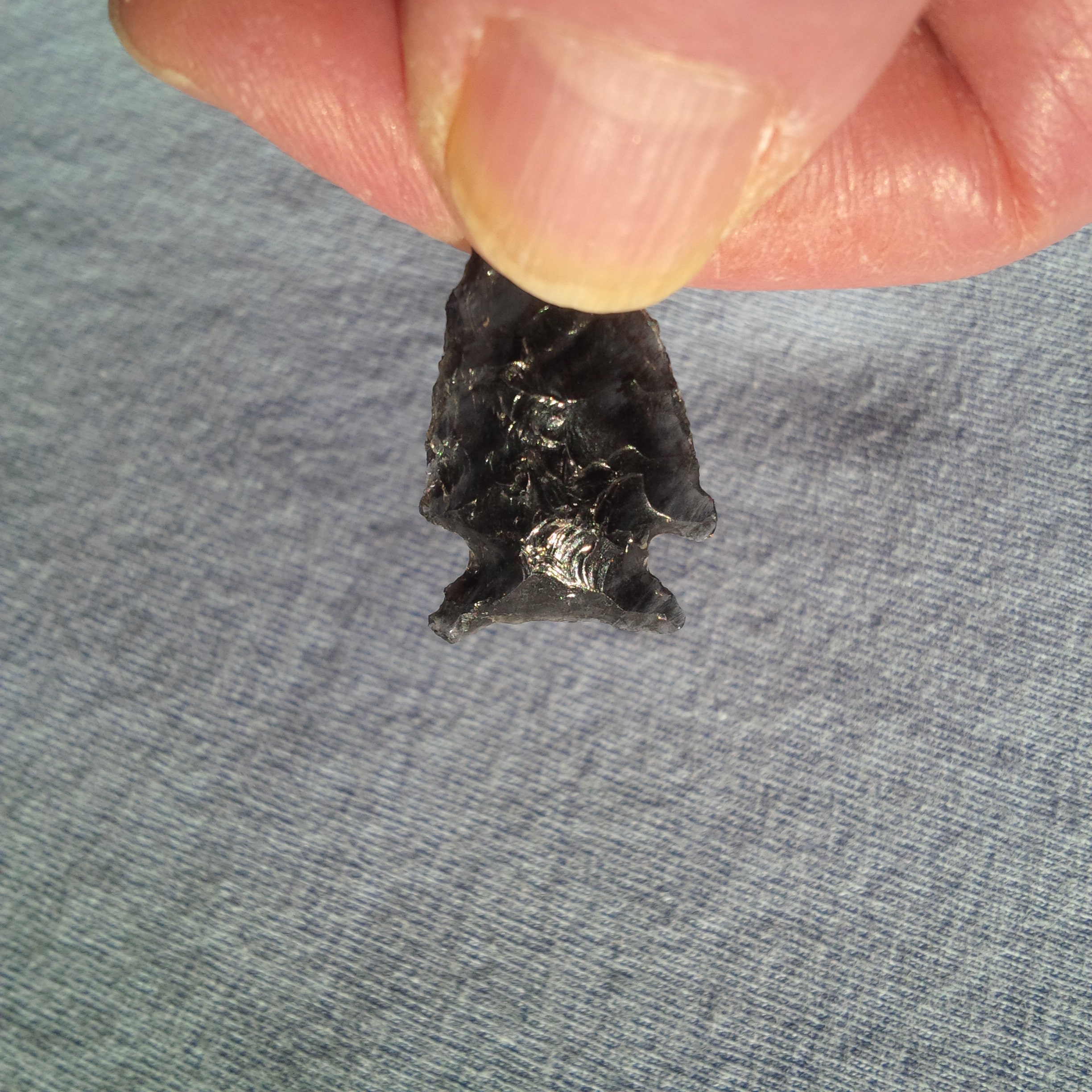 1-3/8 Obsidian Snake River AUTHENTIC IDAHO ARROWHEAD - Etsy