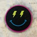 Lightning Bolt Smiley Face - Etsy
