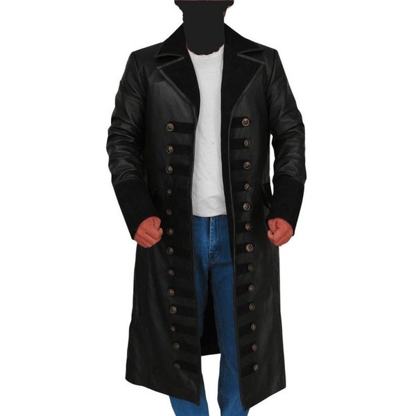 Mens Pirate Long Coat Jacket - Etsy