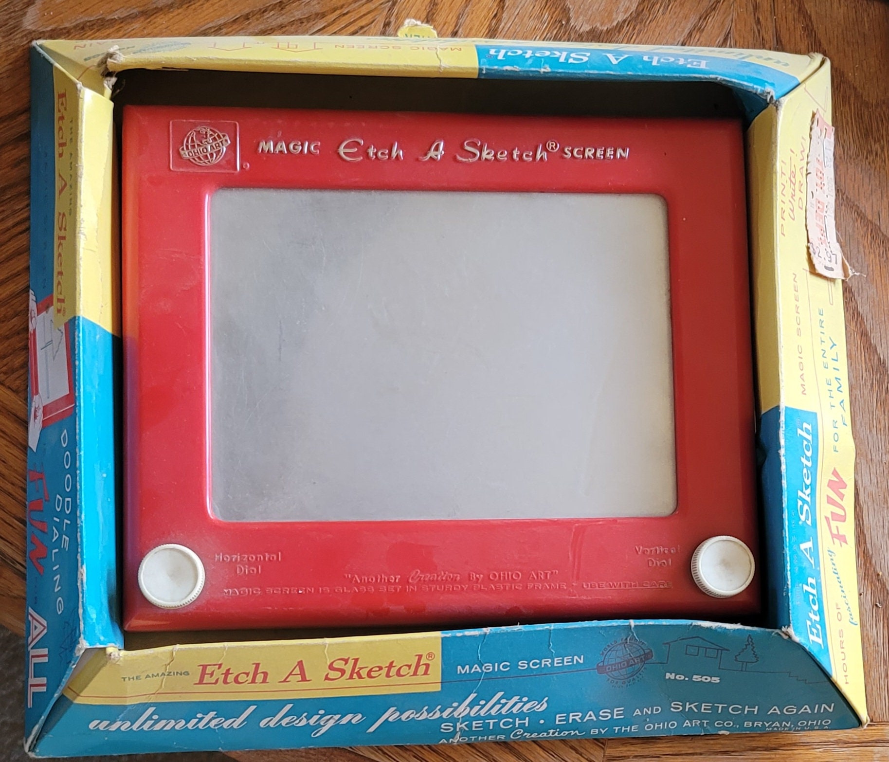 Vintage 1960 Etch a Sketch - Etsy