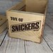 Ton of Snickers Box - Etsy