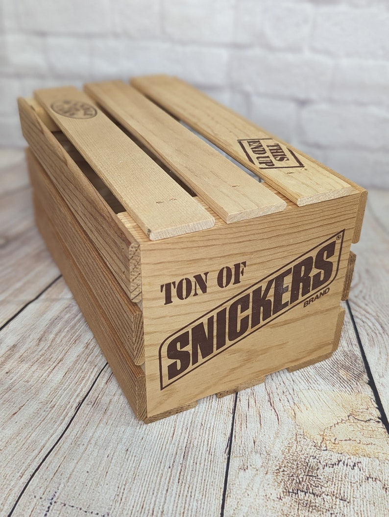 Ton of Snickers Box - Etsy
