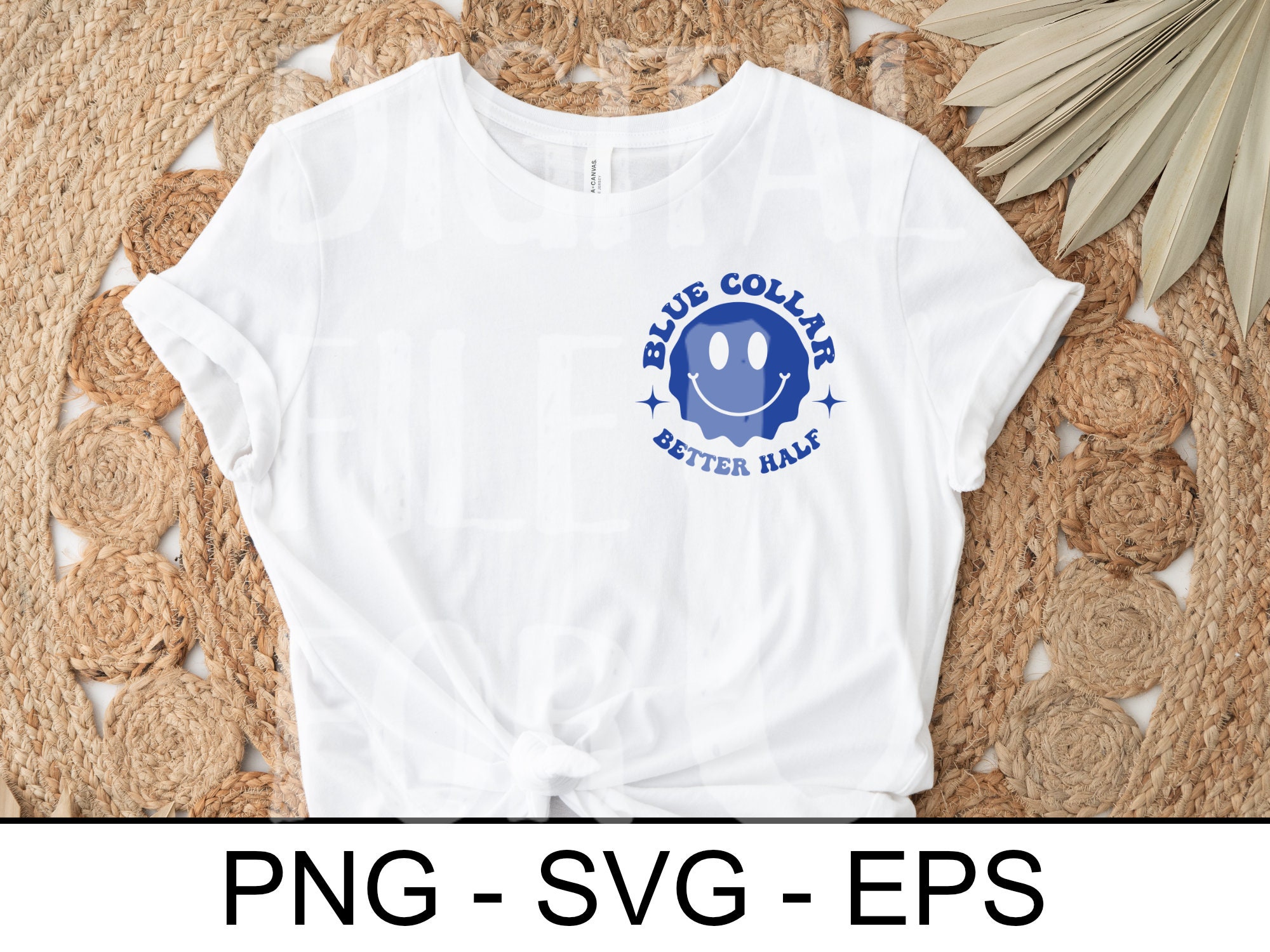 Blue Collar Wife SVG PNG: Funny Spoiled Wife Design (digital) - Etsy