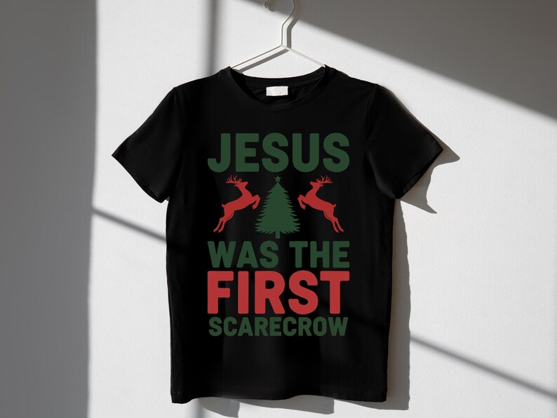 Jesus Was the First Scarecrow Svg Png: Funny Christian Sublimation ...
