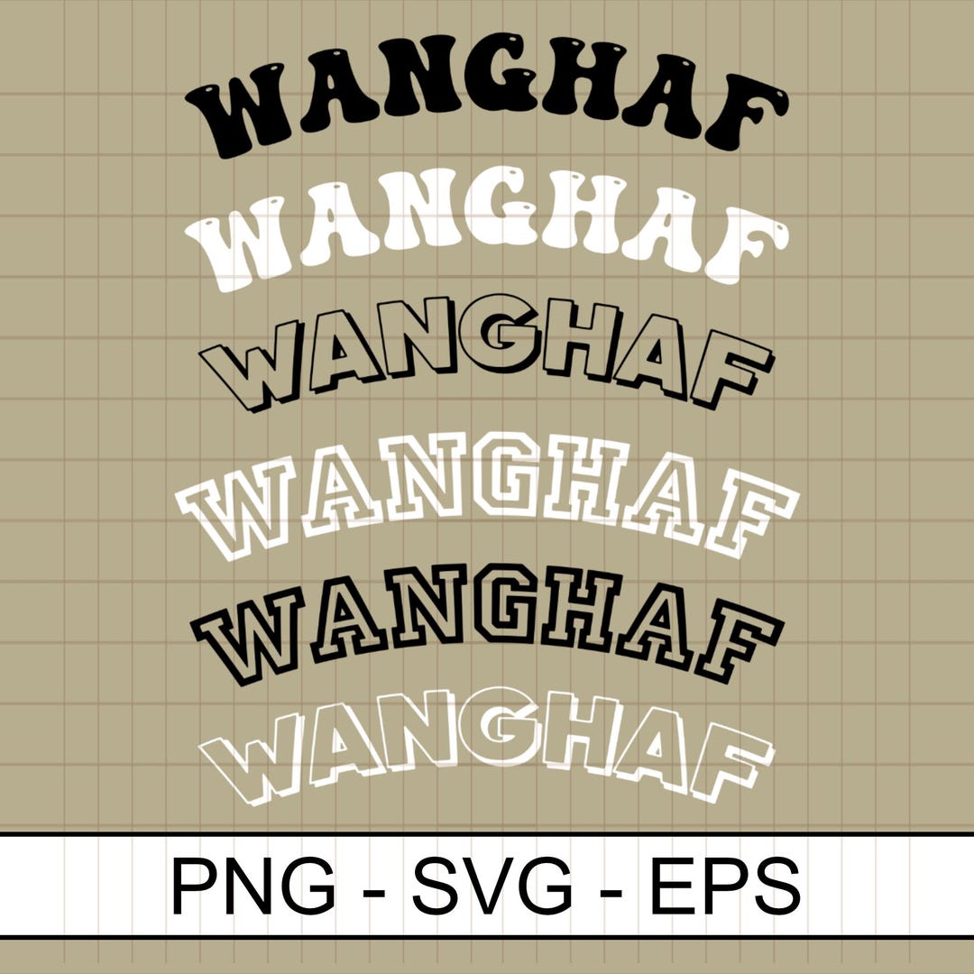WANGHAF Satire Humor Design: Trendy Shirt Sublimation (digital Download ...