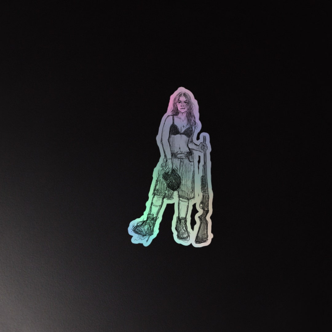 Ethel Cain Sketch Holographic Sticker - Etsy