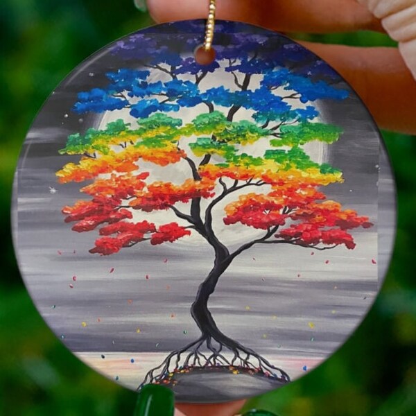 Gay Pride Tree of Life - Etsy