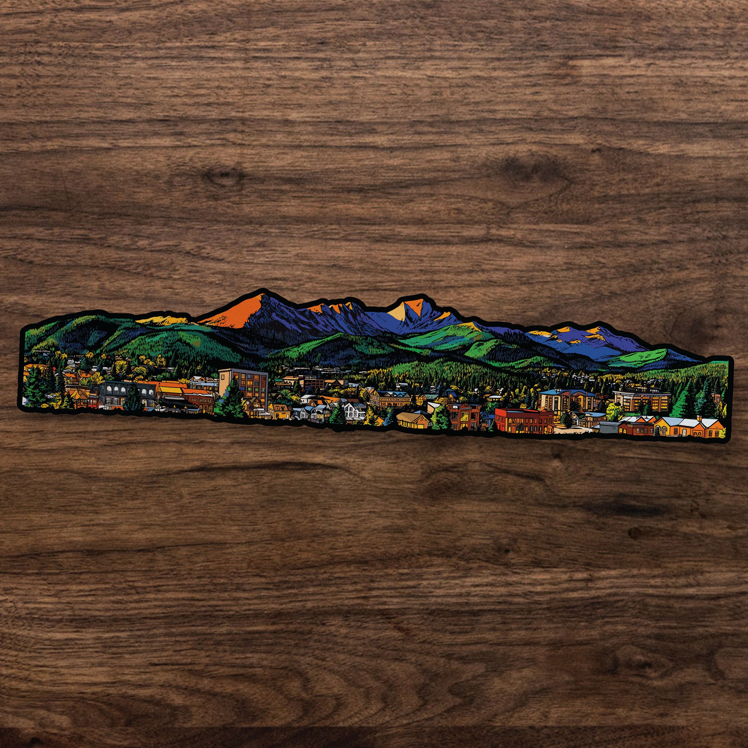 Estes Rocky Mountain National Park Explorer Sticker Colorado Laptop ...