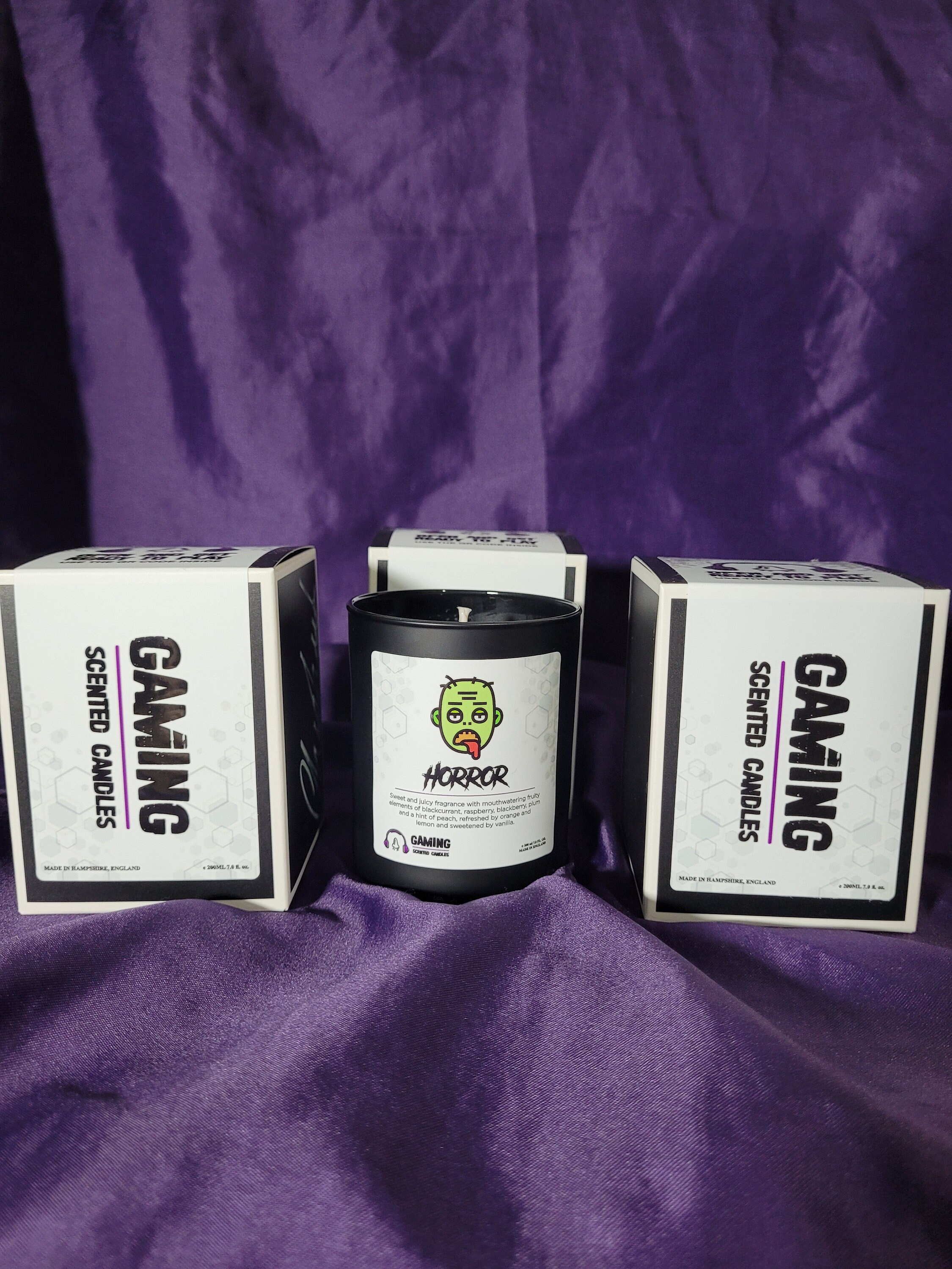 Horror Gaming Scented Candle - (you Use Around 3 of 5 Senses While ...