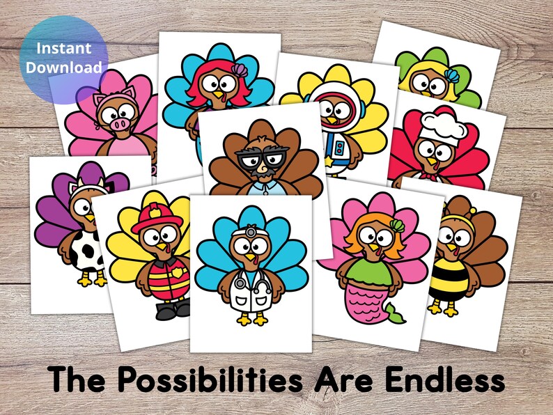 Printable Turkey Disguise Activity for Kids - Fun Thanksgiving Craft ...