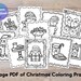 20 Printable Christmas Coloring Pages | Fun Holiday Activities for Kids ...