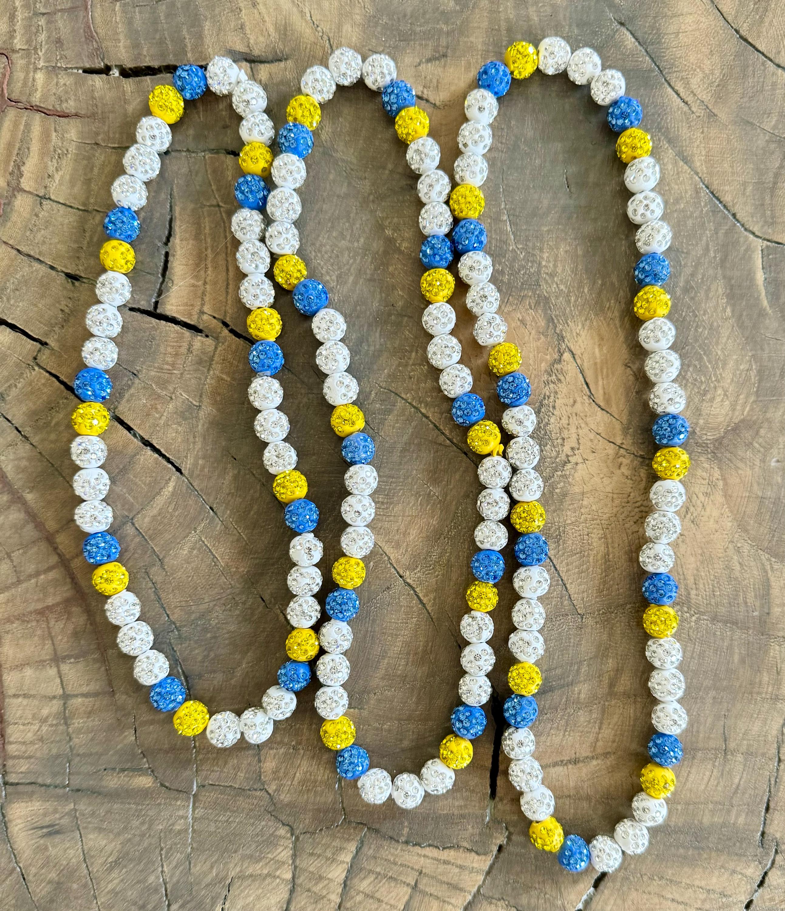 Rhinestone Baseball Necklaces - Etsy