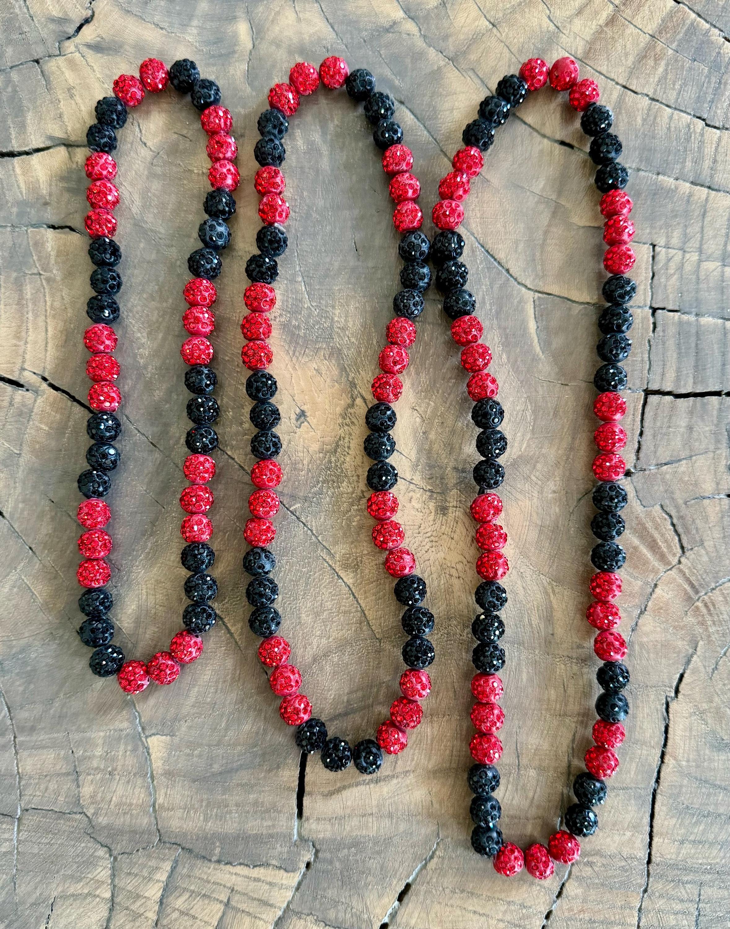 Rhinestone Baseball Necklaces - Etsy