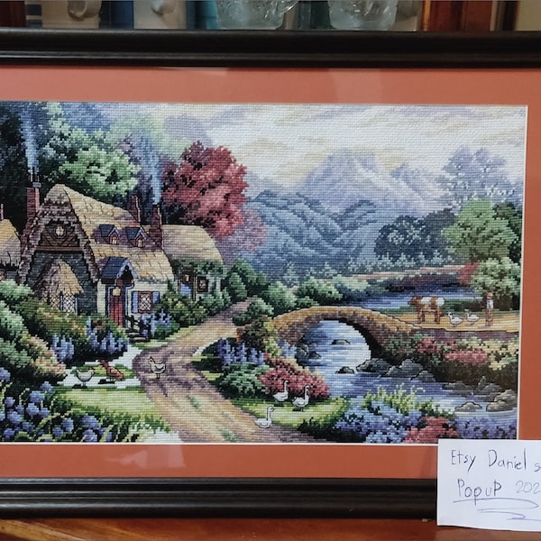 Cross Stitch Landscape - Etsy