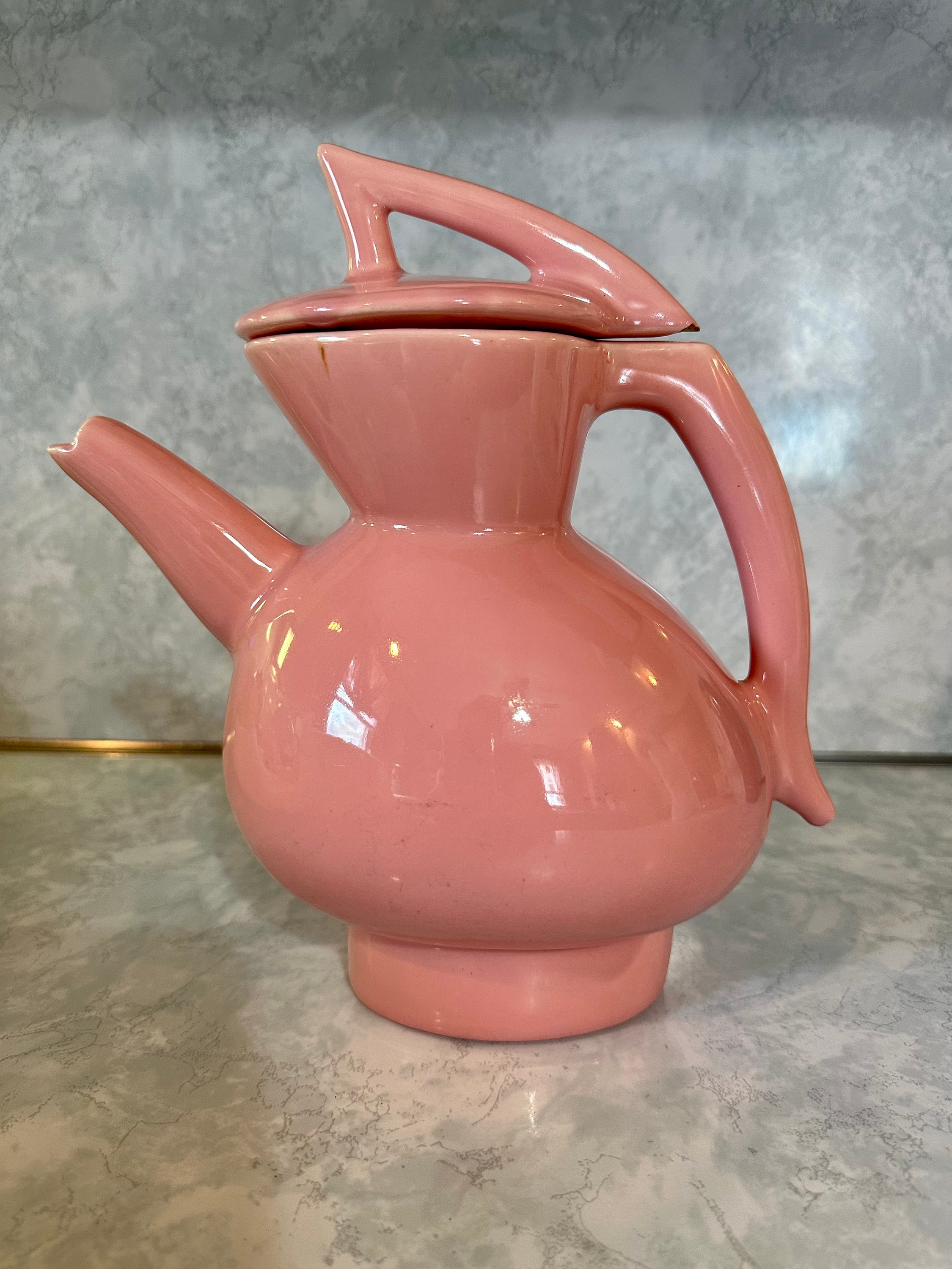 RARE Vintage Pink Coffee Pot - Etsy