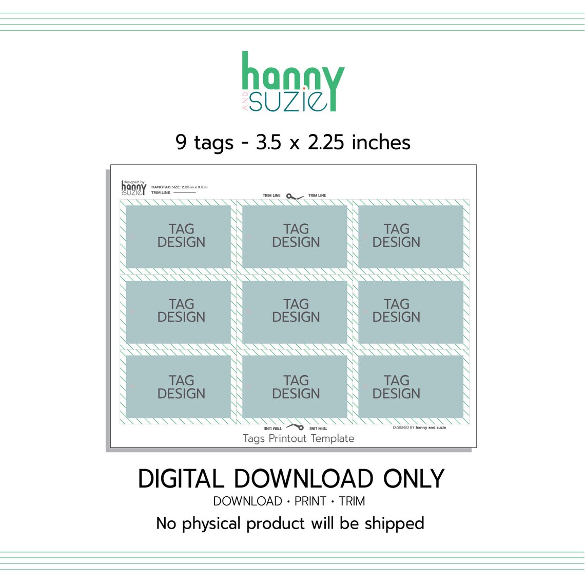 Feliz Cumpleaños Printable Tag, Spanish Birthday Printable Tag ...