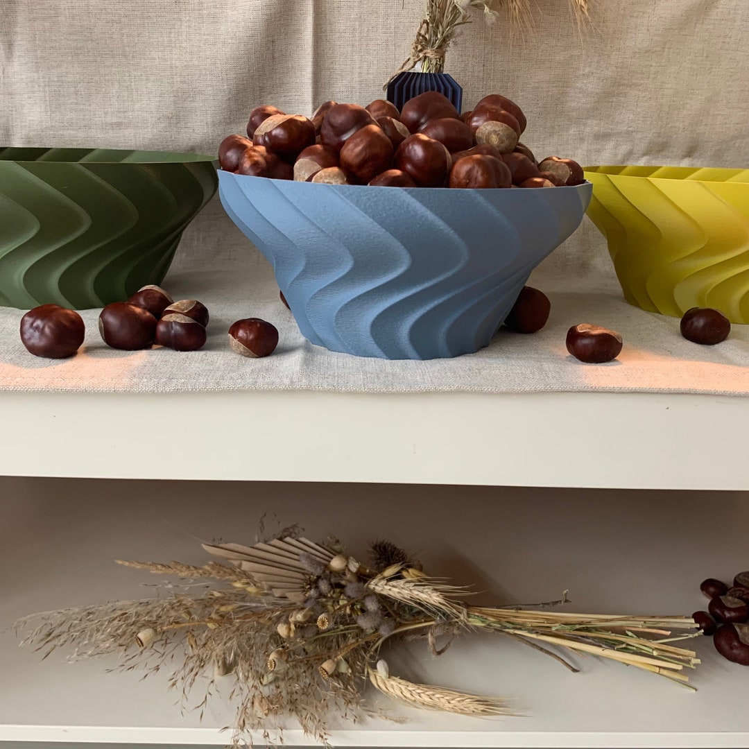 Skandi Decorative Bowl in Desired Color, Bowl, Decoration, Fruit Bowl ...