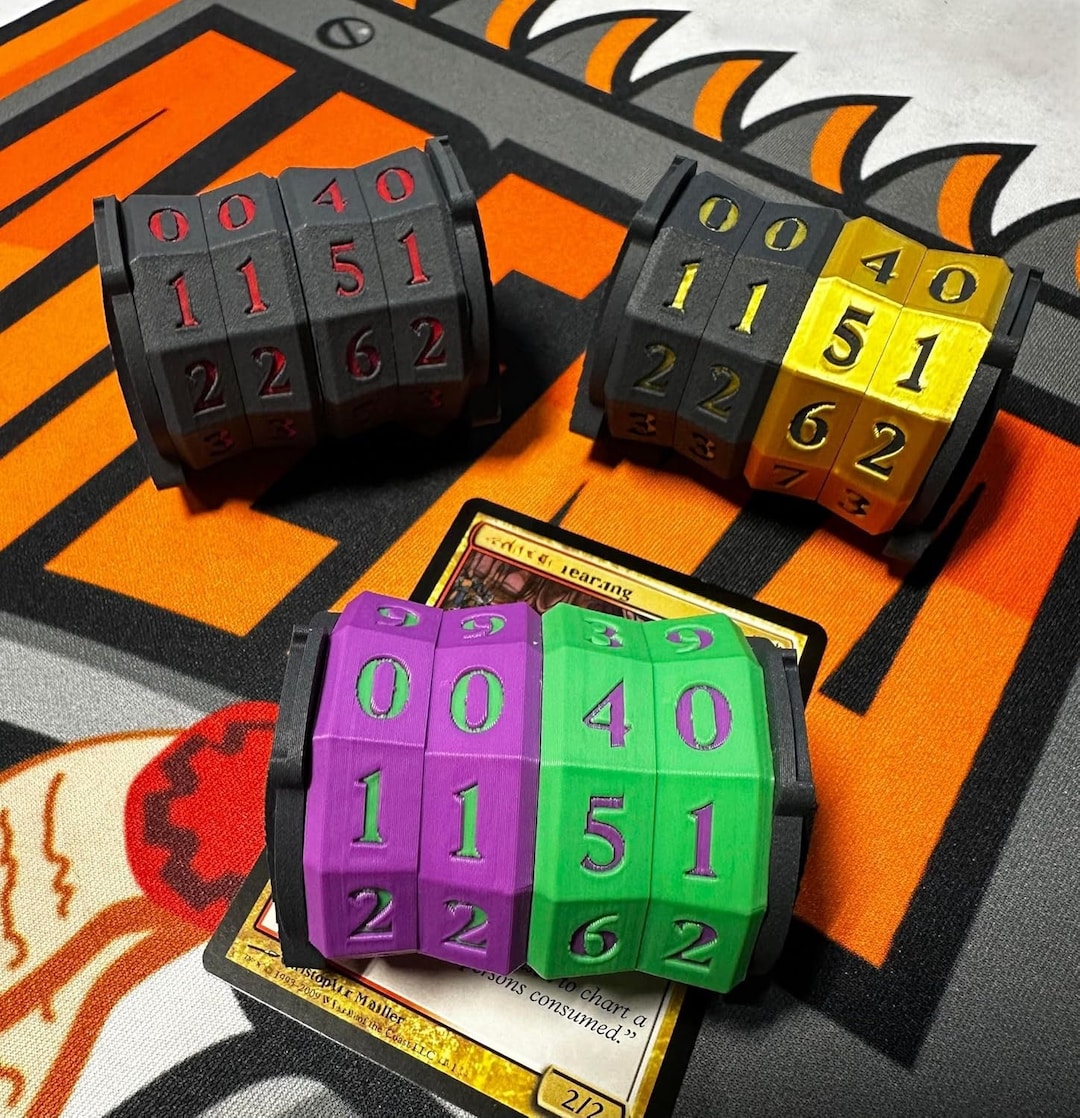 Arena Games Large Spindown Counter for Tracking Counters, Tokens, and ...