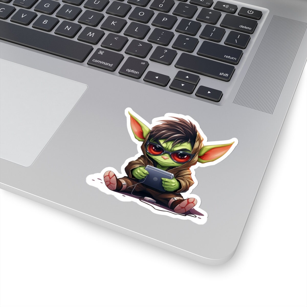 Nerdy Sticker Cute Chibi Gamer Goblin With Glasses 1 D&D Anime - Etsy