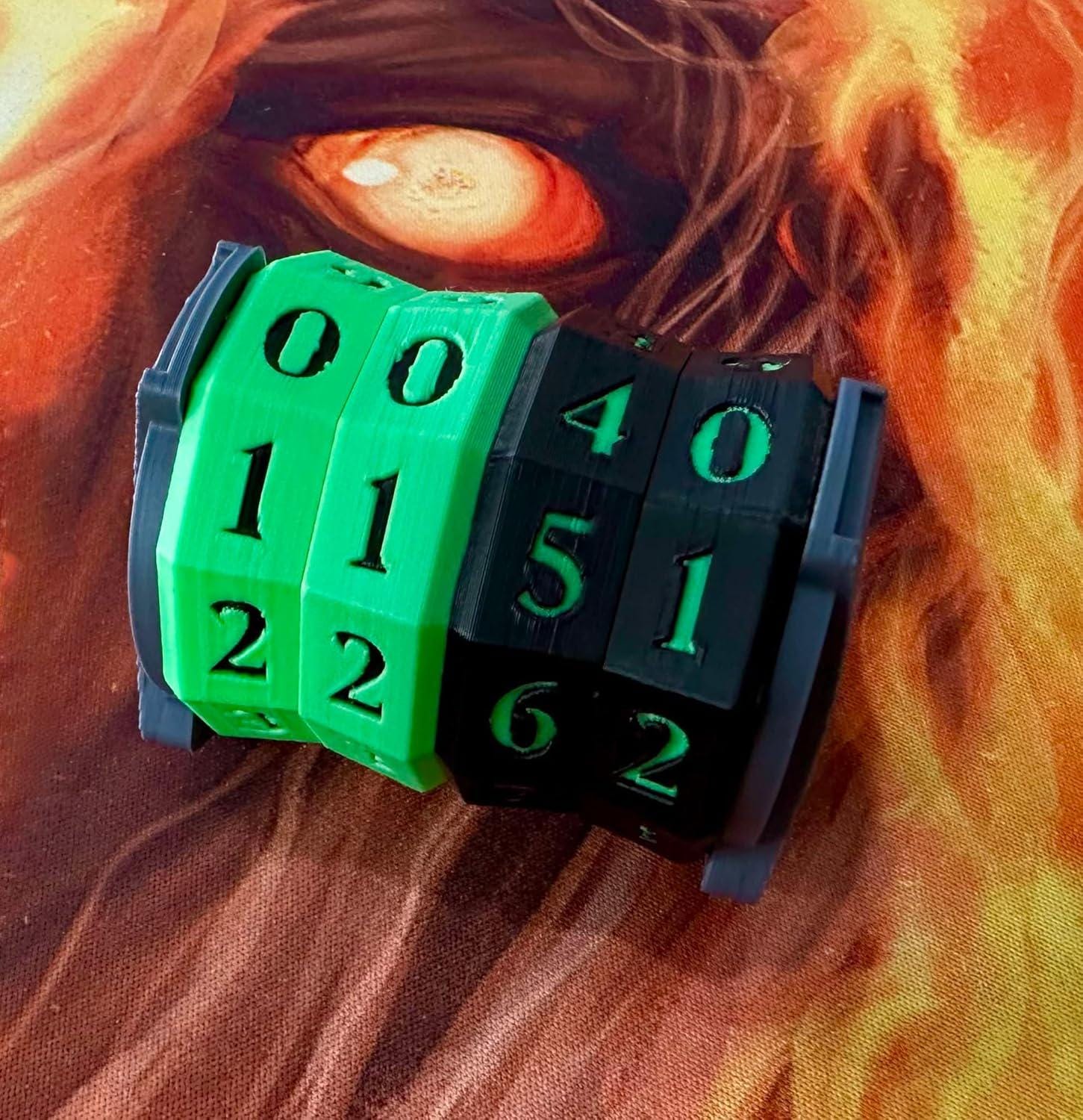 Arena Games Large Spindown Counter for Tracking Counters, Tokens, and ...