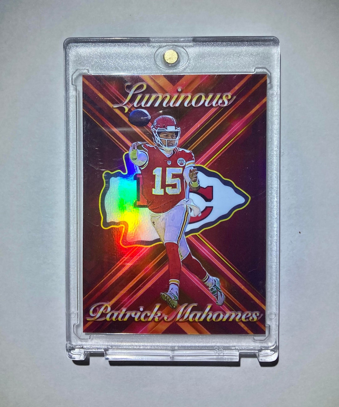 Patrick Mahomes Luminous Custom Card - Etsy