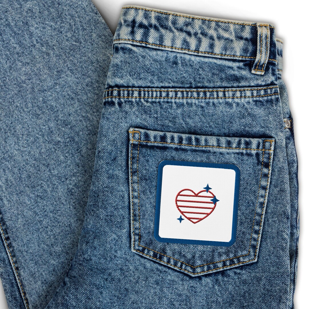 Embroidered Patches, Patriotic Patches, Fourth of July Patch, Embroider ...