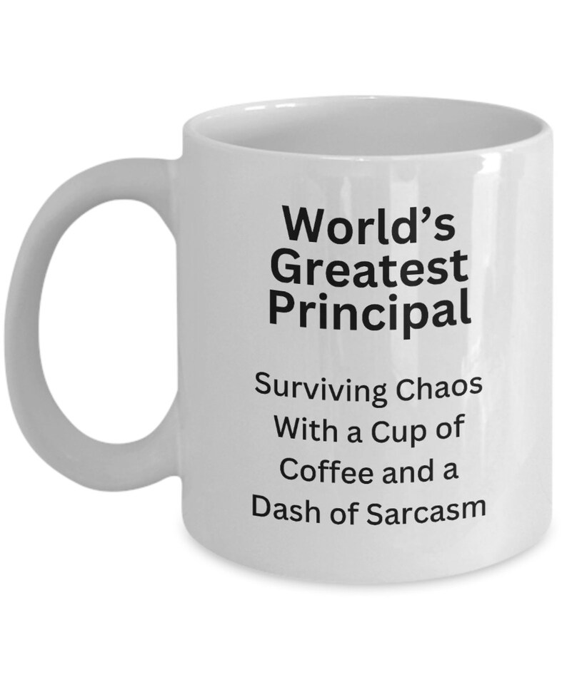 Worlds Greatest Principal Mug, Funny Principal Mug, Sarcastic Novelty ...