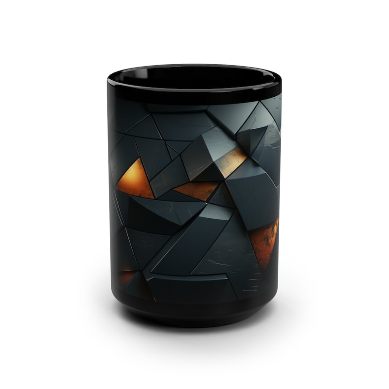 Geometric Mug - Etsy