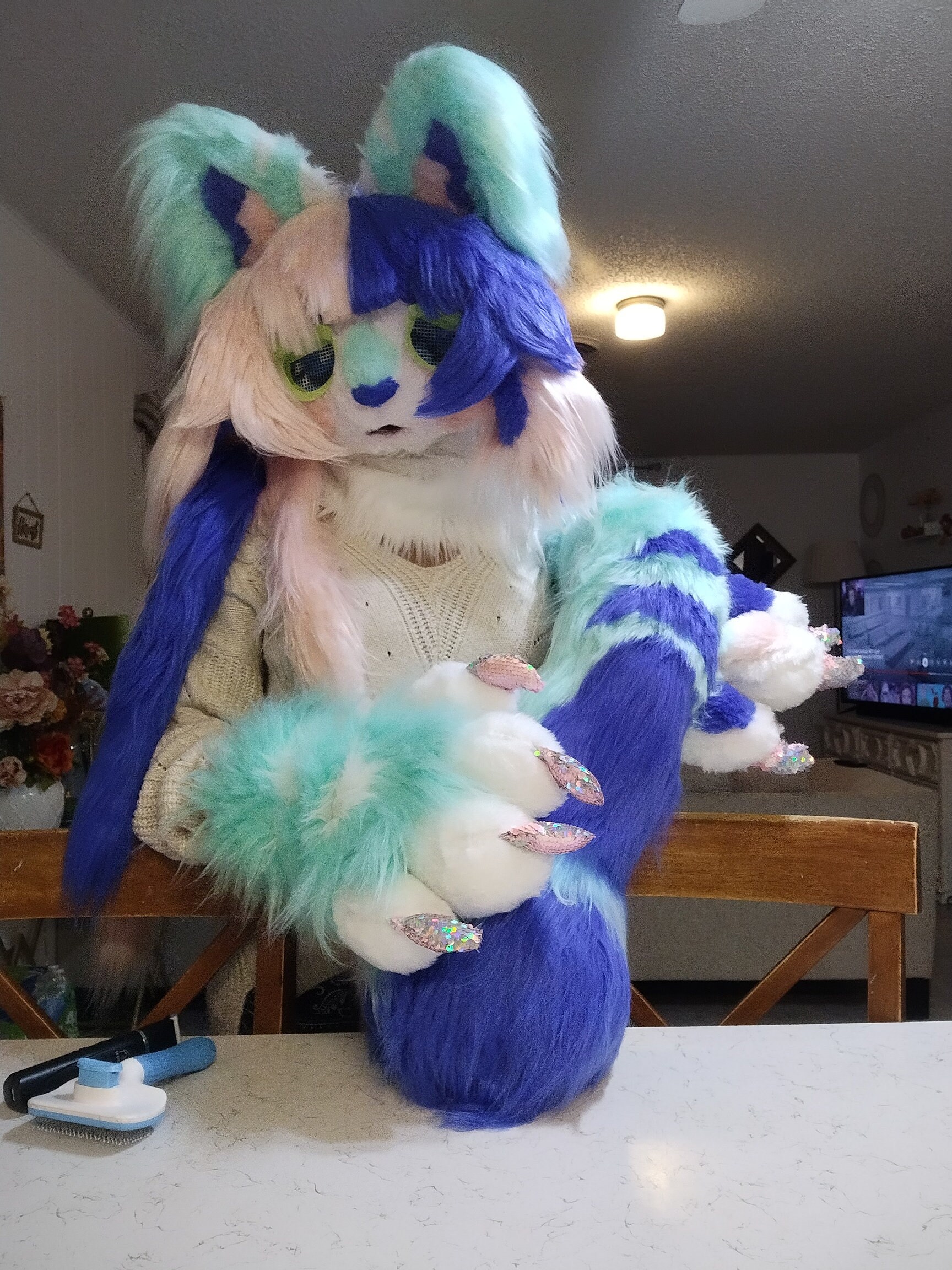 Pastel Kitty Dog Mini Partial - Etsy