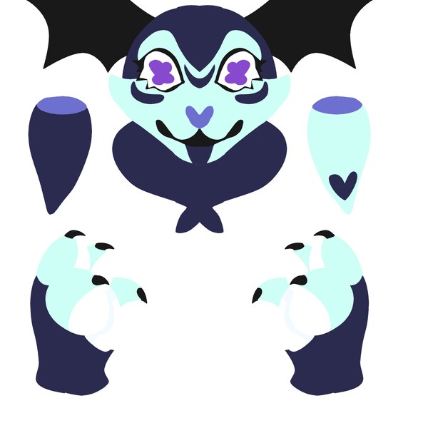 Bat Fursuit - Etsy