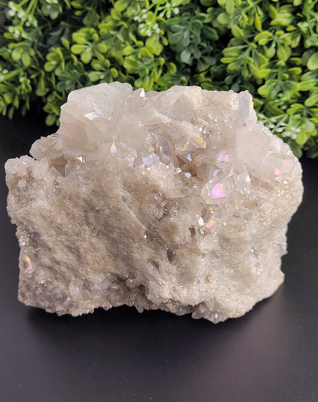 Divine Radiance Unleashed: Angel Aura Quartz Cluster - Etsy Divine Radiance Unleashed: Angel Aura Quartz Cluster - Etsy
