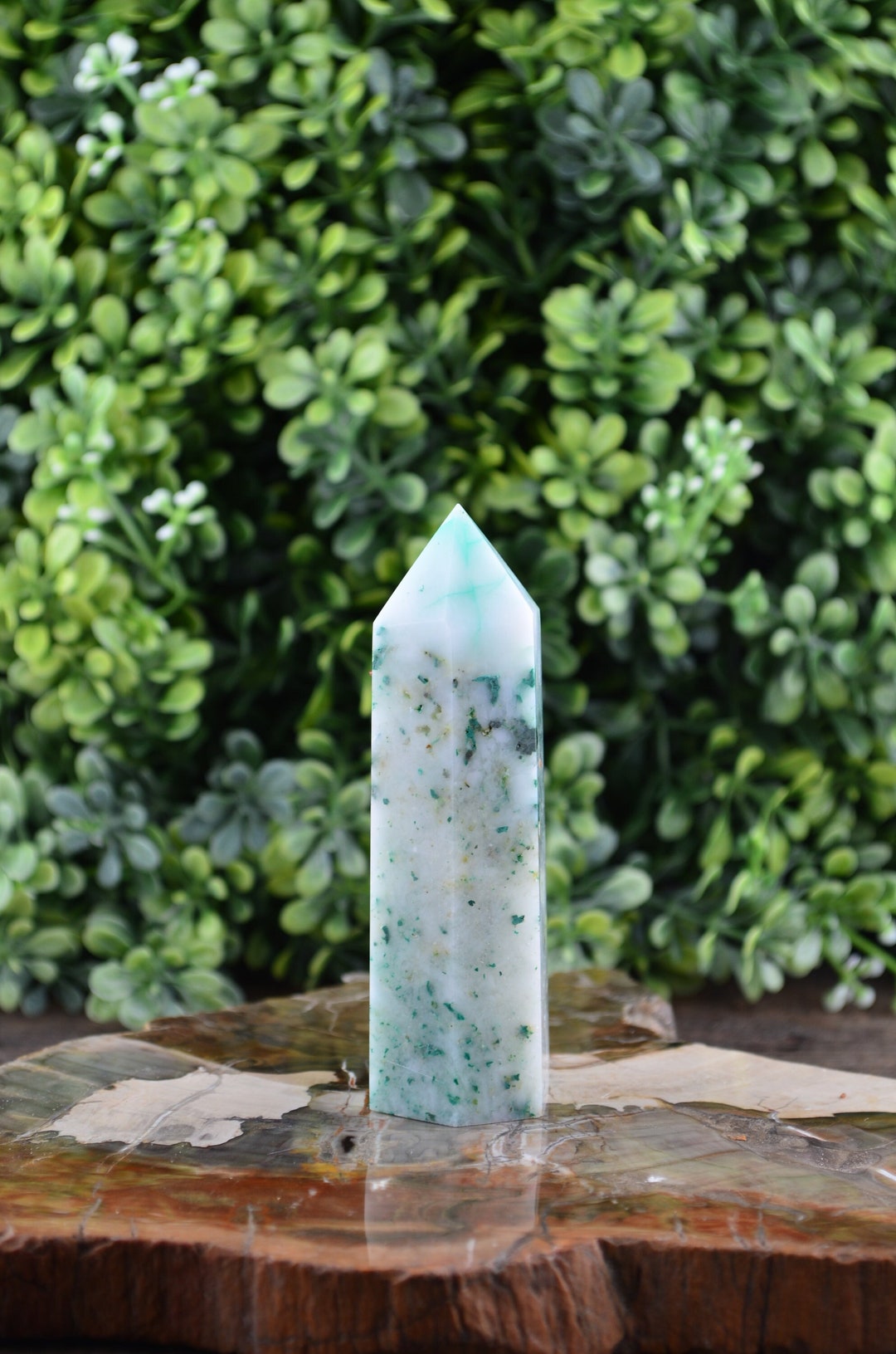 Phoenix Stone Tower - Spiritual Phoenix Stone Crystal, 3.5" Tower for ...
