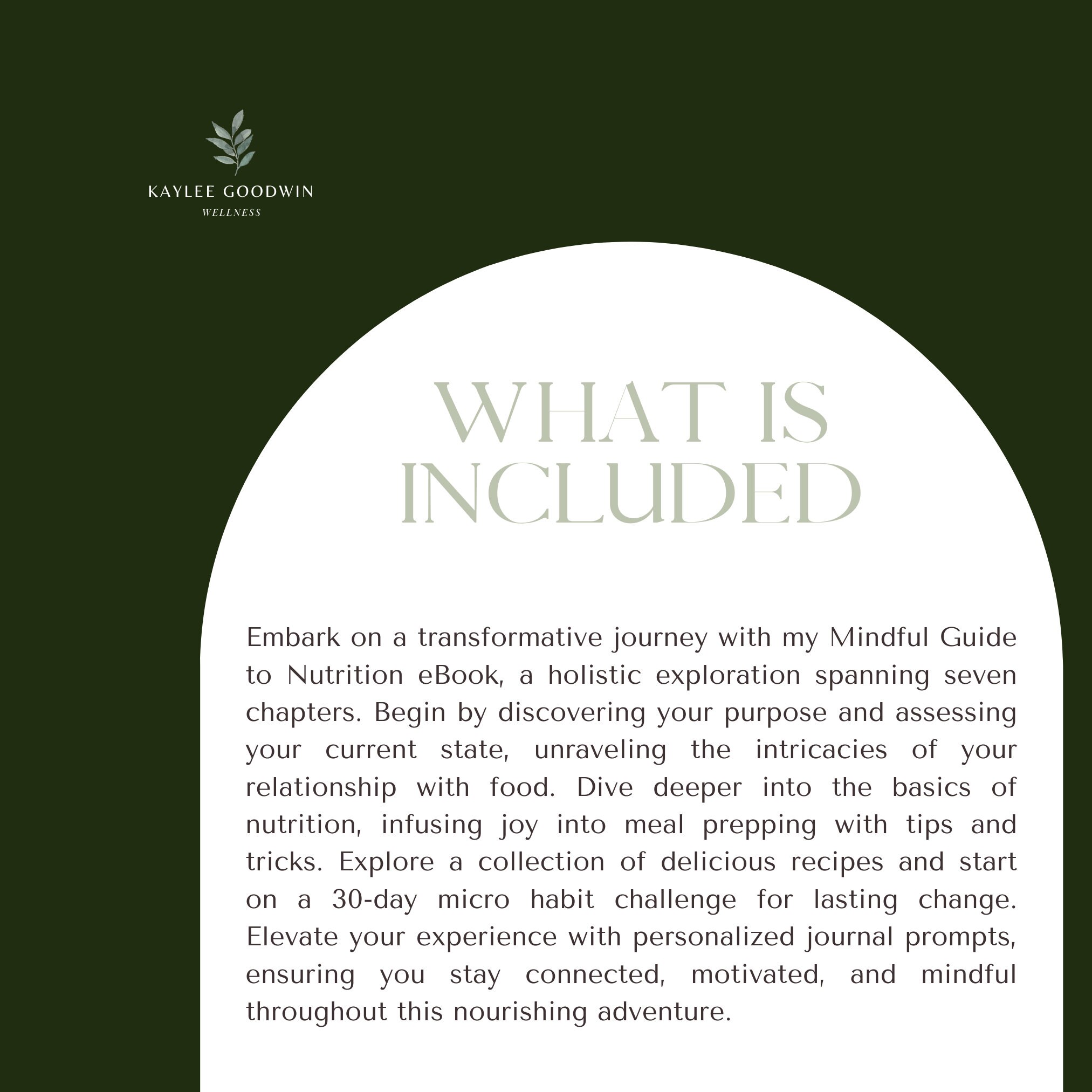 Mindful Guide to Nutrition-a Wellness Workbook - Etsy