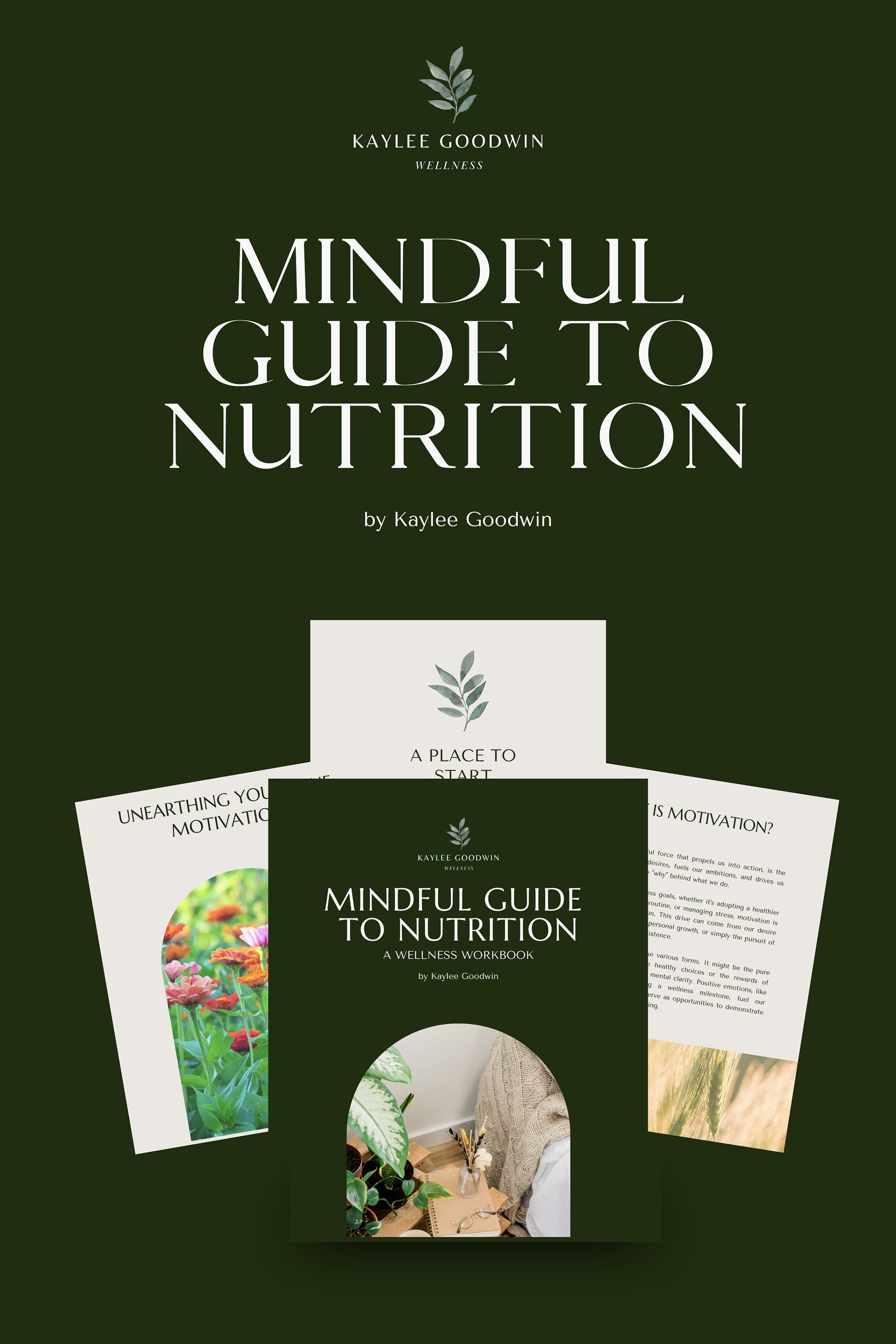 Mindful Guide to Nutrition-a Wellness Workbook - Etsy