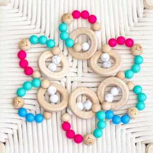 Modern Baby Rattle | Sensory Toy | Montessori Baby & Toddler Toy ...