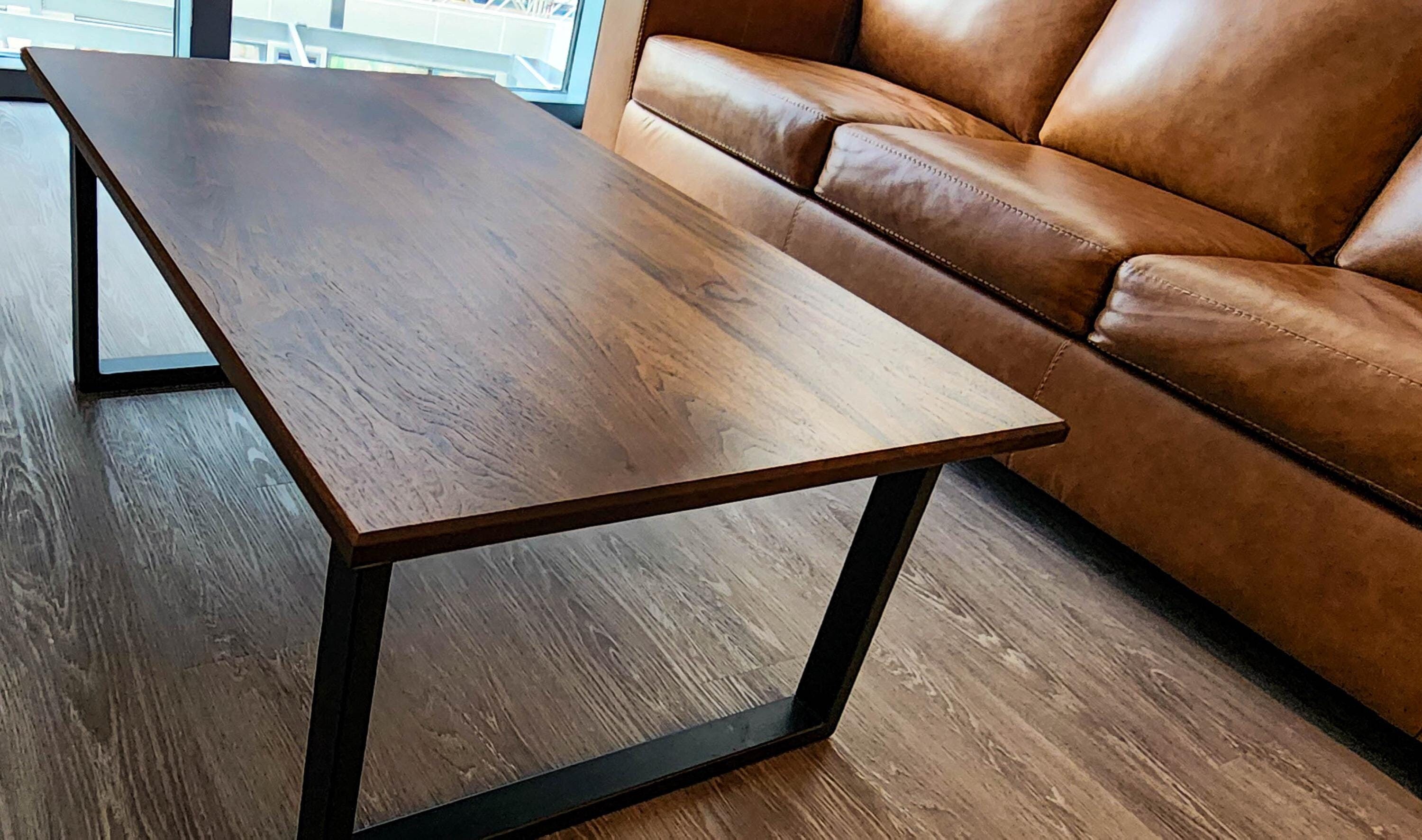 Solid Black Walnut Coffee Table Modern - Etsy