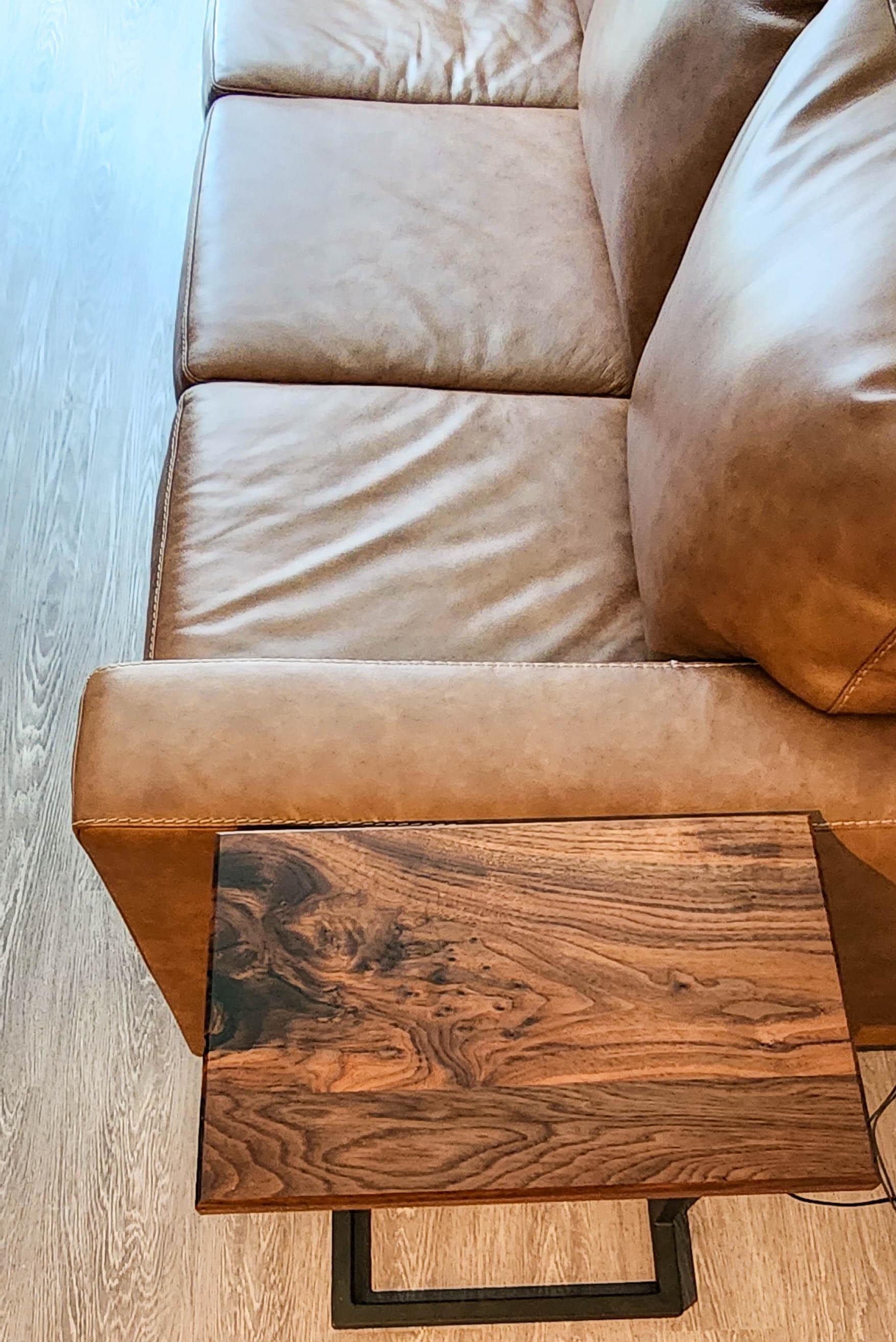 Black Walnut End Table Modern - Etsy