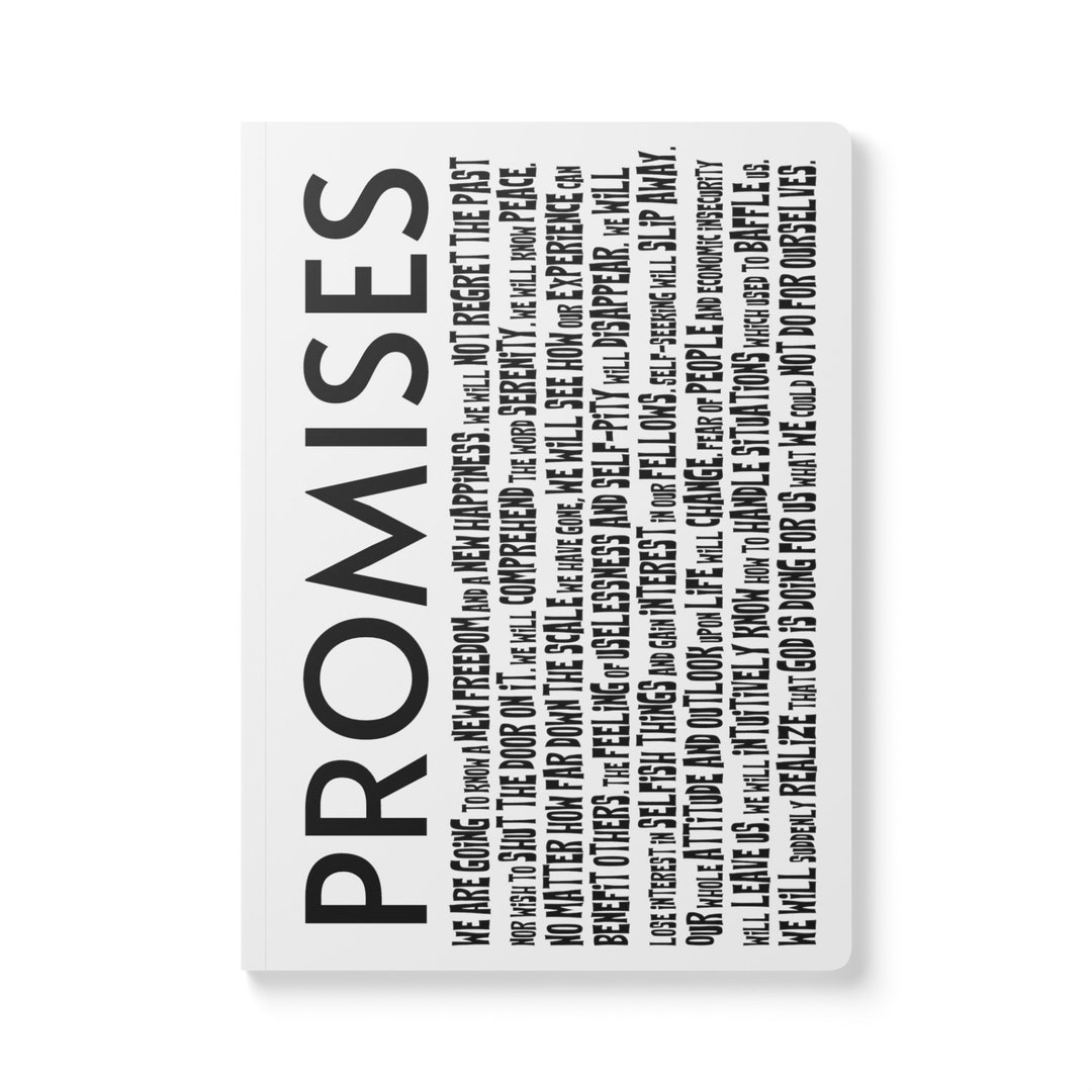 AA Promises - Softcover Journal - Etsy