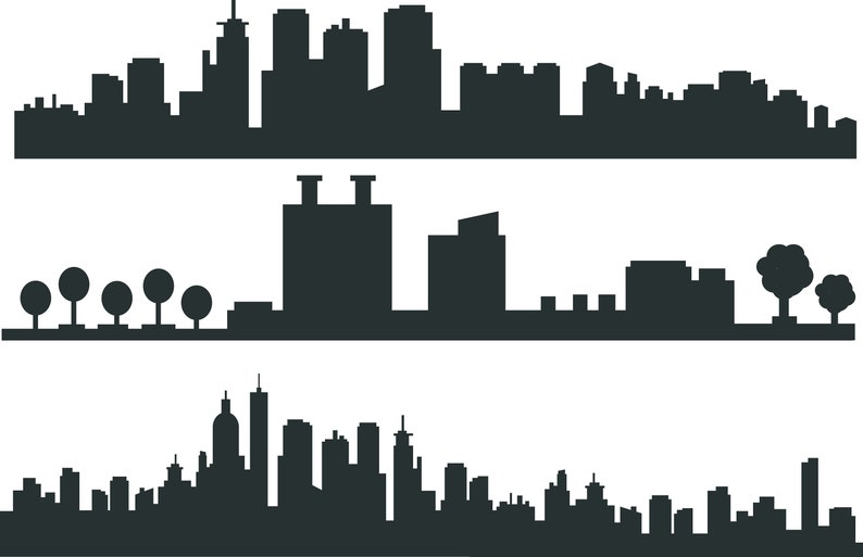 Vector Cityscapes Bundle Svg Cut File - Etsy