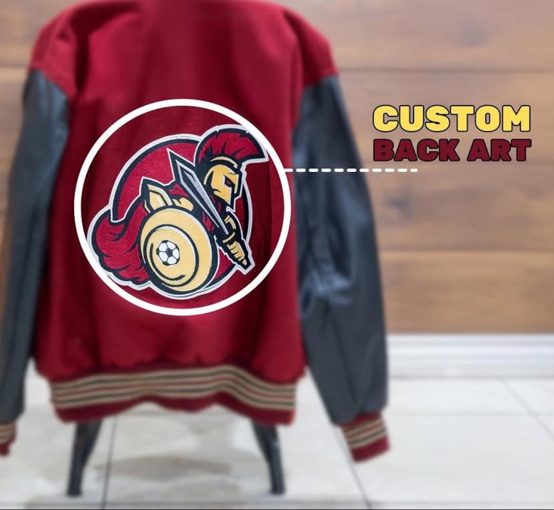 Custom Embroidered Patches for Letterman Jackets, Bags - Personalized ...