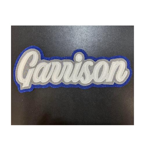 Personalized Leather Name Color Design - Embroidered Patch for ...