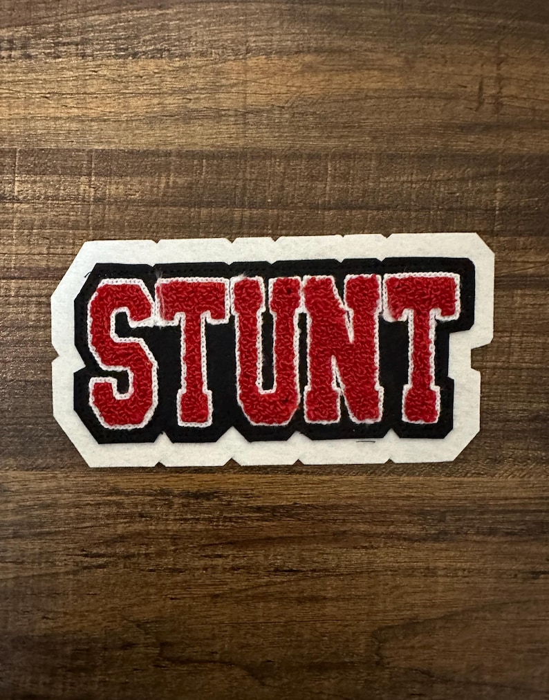 Cheer-stunt/base/flyer/pom/tumbler/comp-custom Embroidered Patches for ...