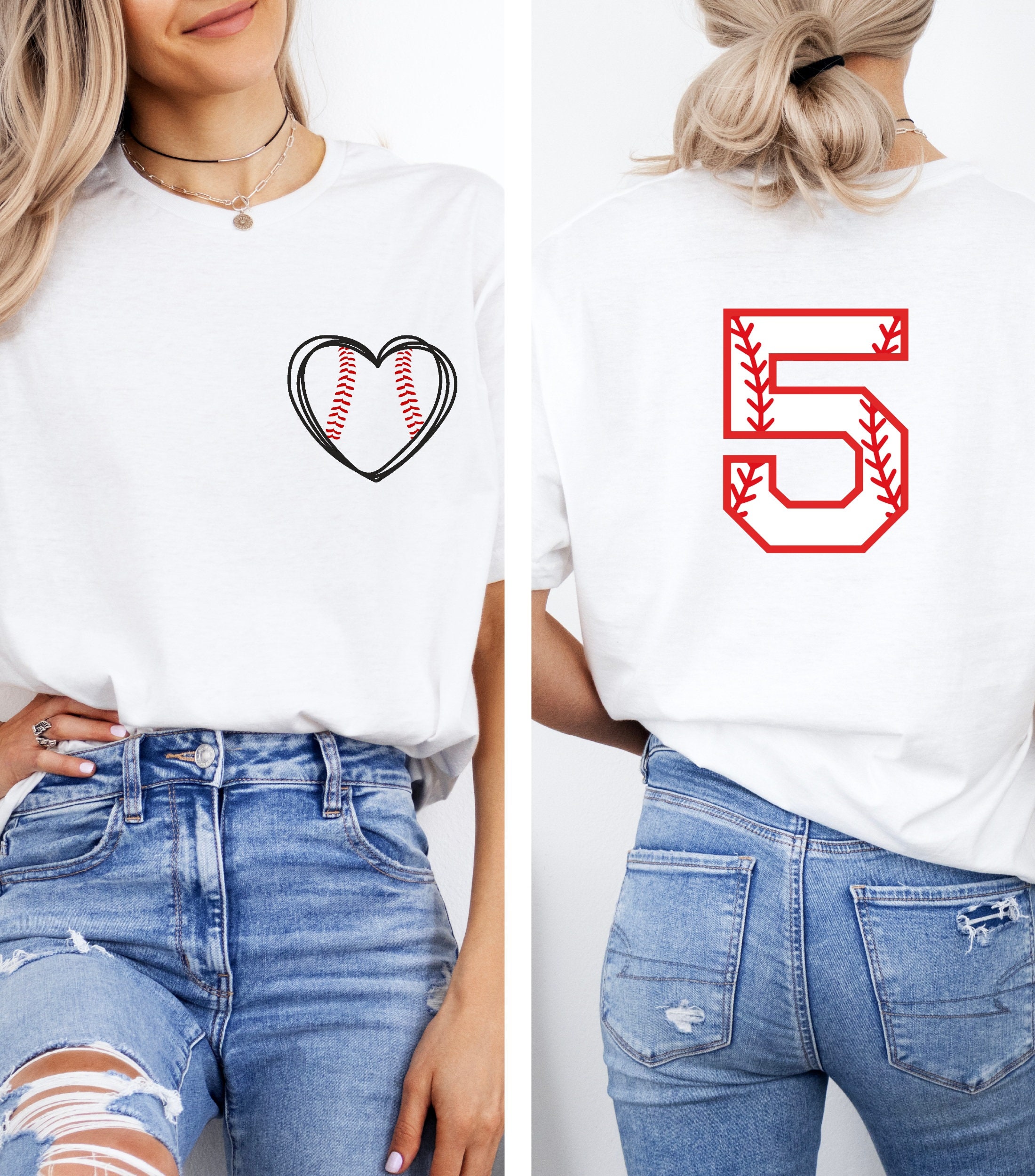 Custom Baseball Mom T-shirt, Baseball Number Shirt, Baseball Custom ...