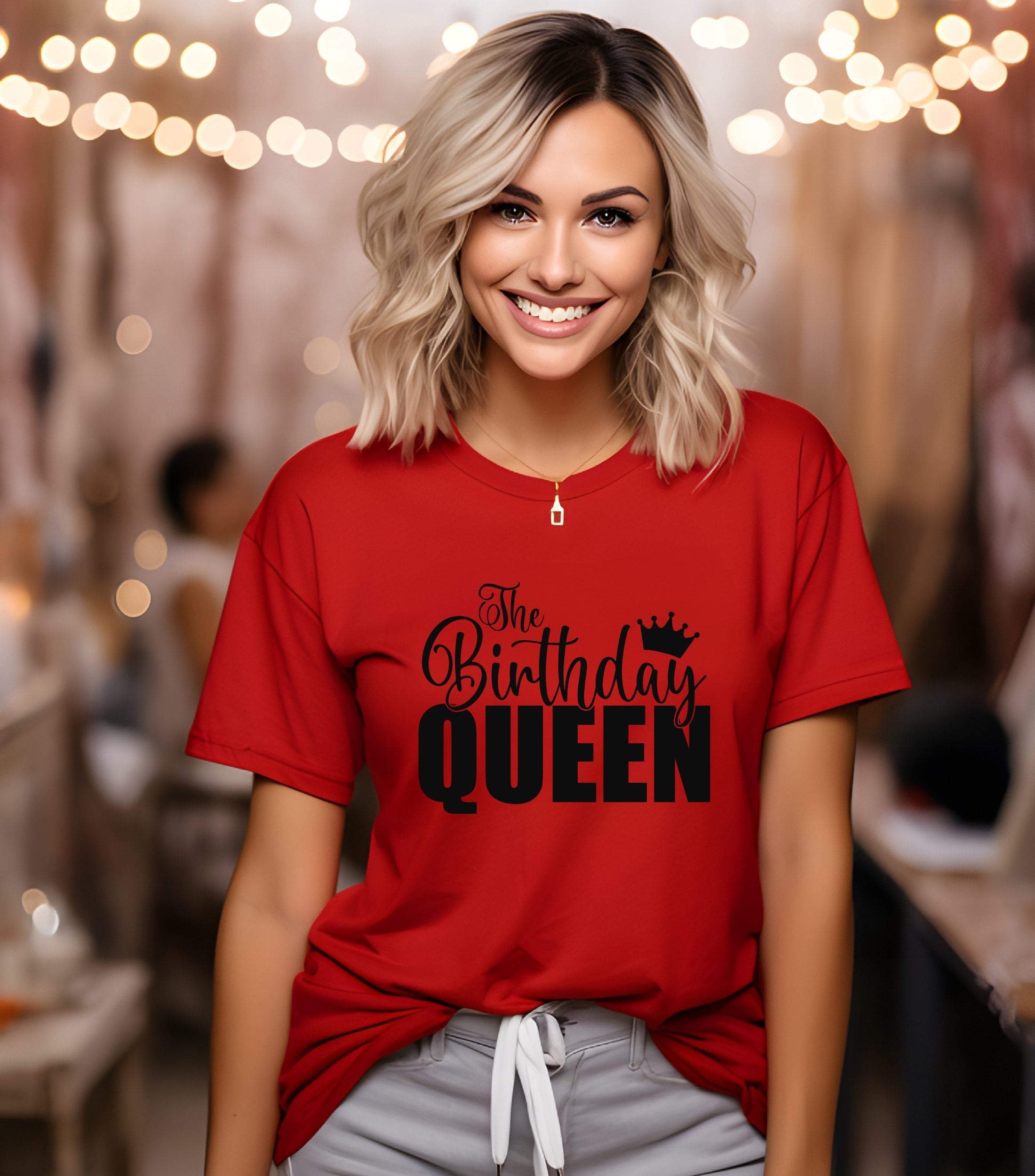 The Birthday Queen Shirt, Birthday Queen T-shirt, the Birthday Tee ...